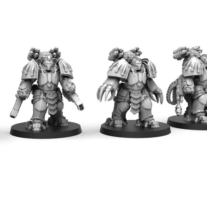 3D Printable Tempest Legion V3 - Annihilators by The Makers Cult