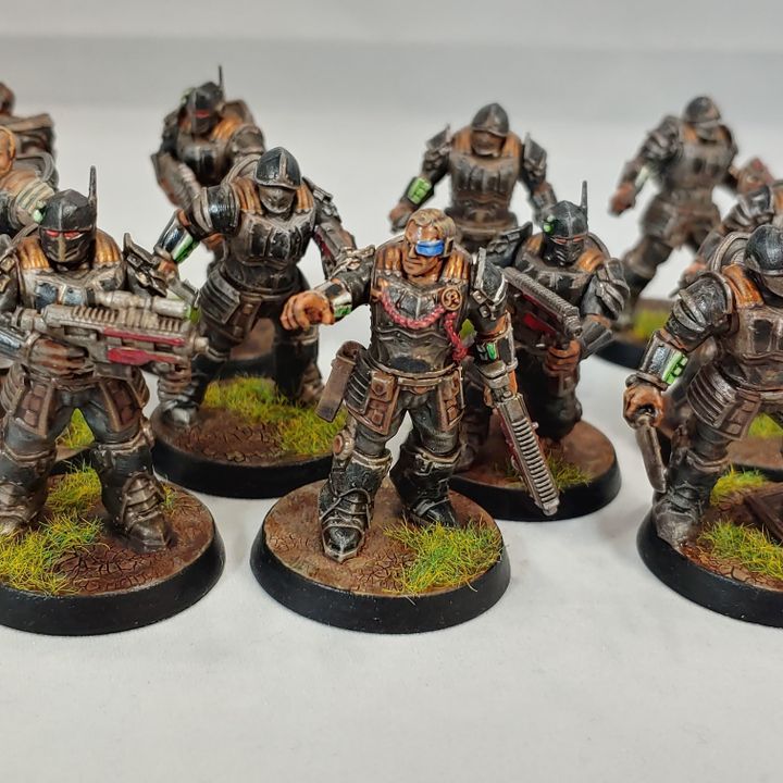 3D Printable Black Knights - Recon Squad by The Makers Cult