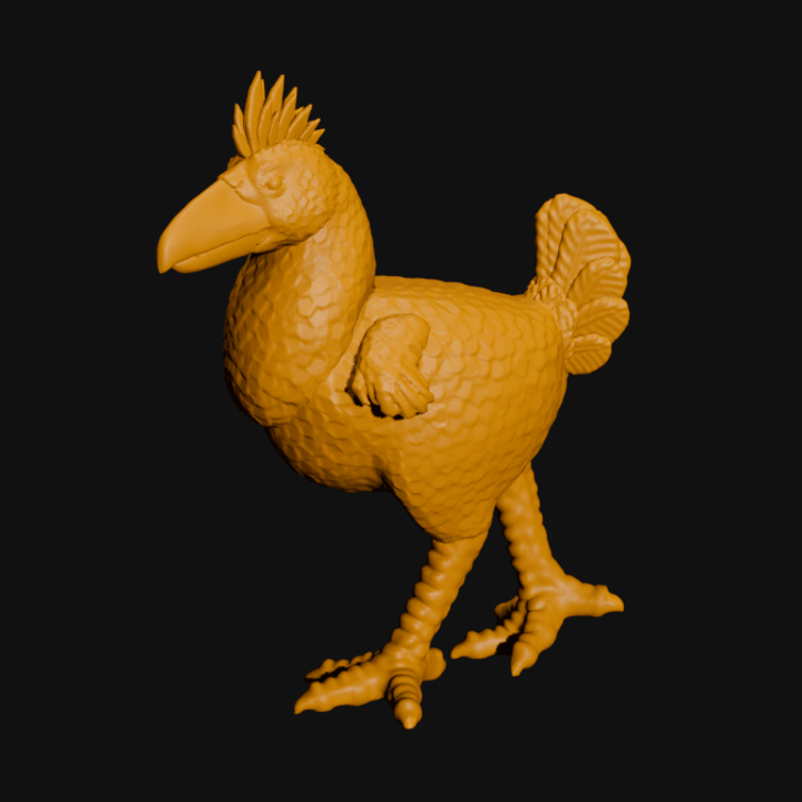 3D Printable Terror Birds (Pre-Supported) by Donya Quick