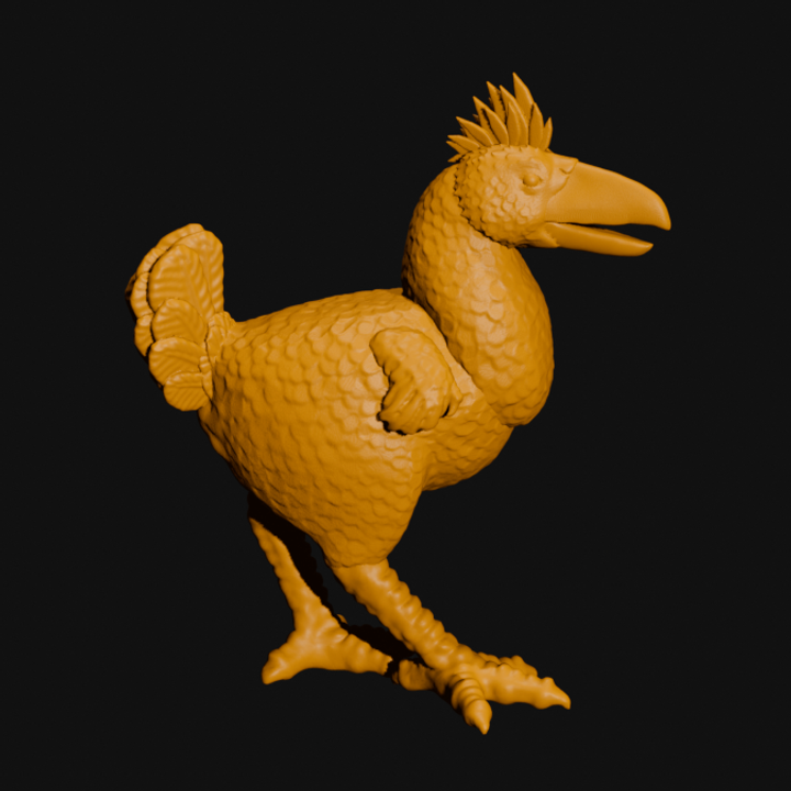 3D Printable Terror Birds (Pre-Supported) by Donya Quick