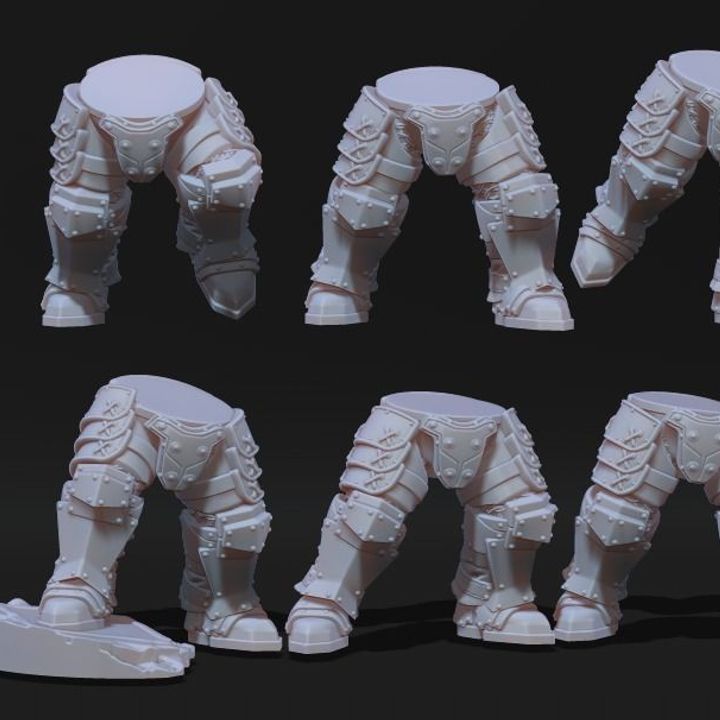 3D Printable Tempest Legion V3 - Troops by The Makers Cult