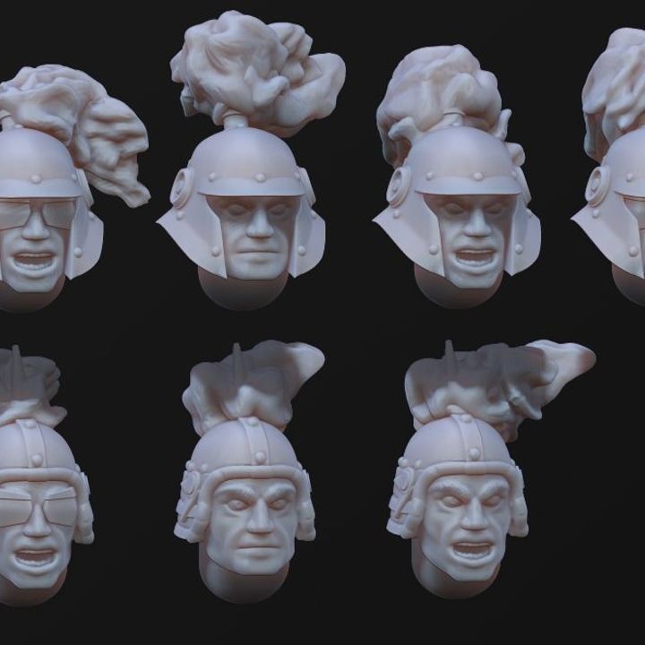 3D Printable Tempest Legion V3 - Troops by The Makers Cult