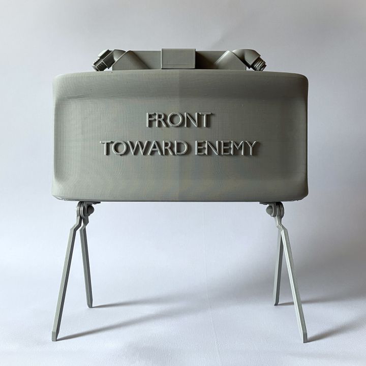 3D Printable M18A1 Claymore Mine by Zanis Eidins