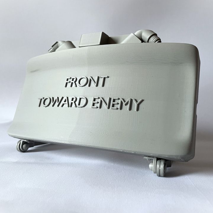 3D Printable M18A1 Claymore Mine by Zanis Eidins