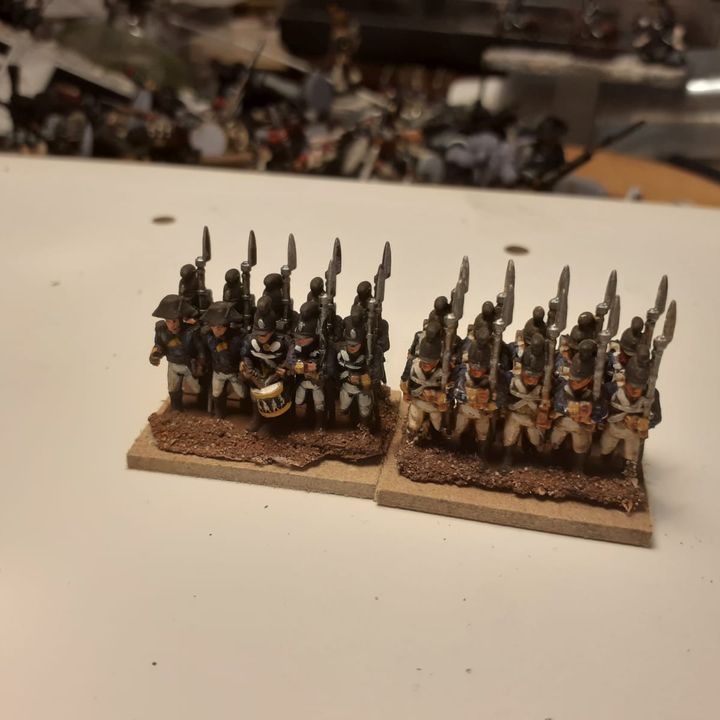3D Printable Epic Baden Line infantry 1806-10 by MC Miniatures