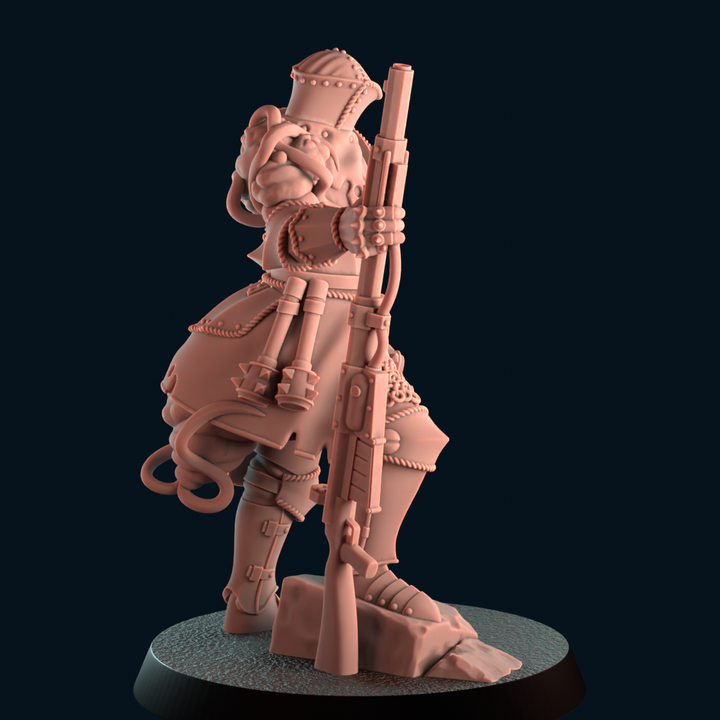 3D Printable The Hollow War - Mantis Knight by koolkiwi Miniatures