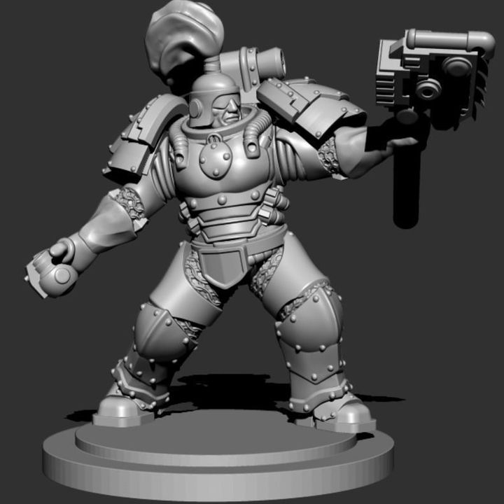 3D Printable Tempest Legion V2 - Troops by The Makers Cult