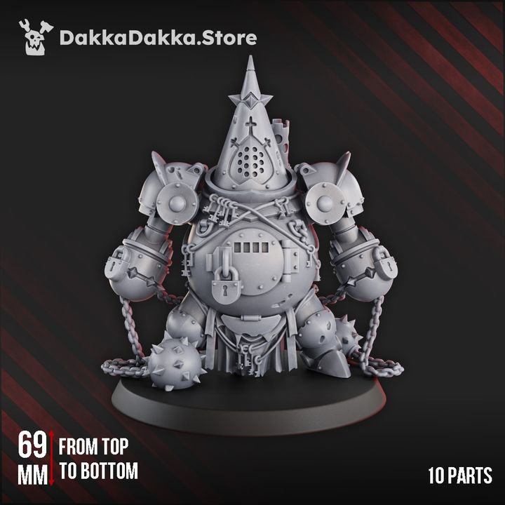 3D Printable Torquemada’s Inquisition (COMPLETE EDITION) by dakkadakka ...