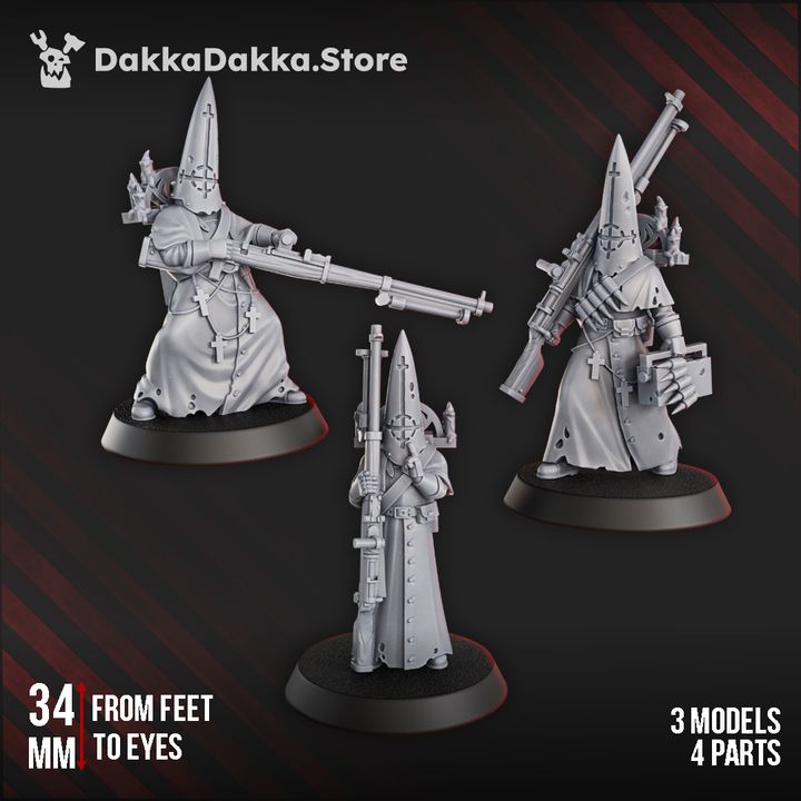 3D Printable Torquemada’s Inquisition (COMPLETE EDITION) by dakkadakka ...