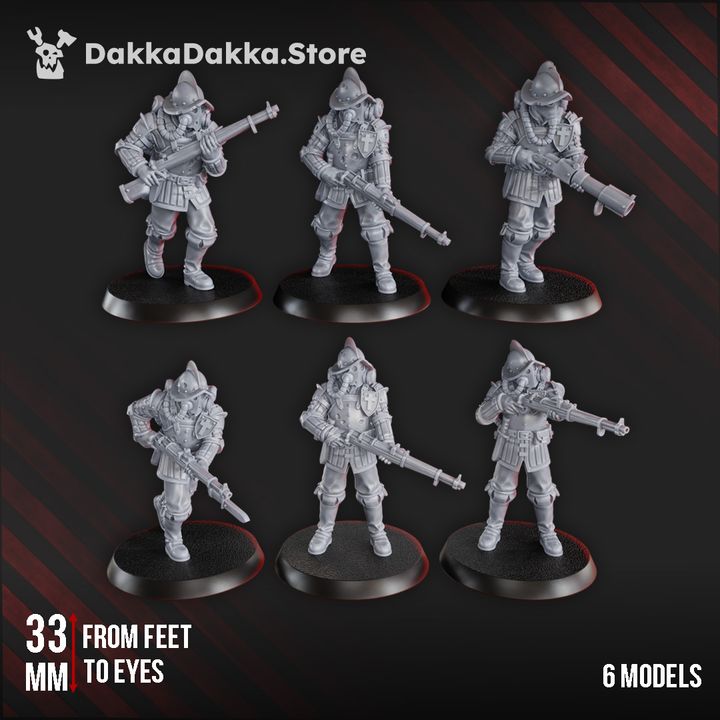 3D Printable Torquemada’s Inquisition (COMPLETE EDITION) by dakkadakka ...