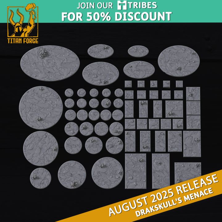 3D Printable Titan Forge Miniatures - 2025 - August - Drakskull's ...