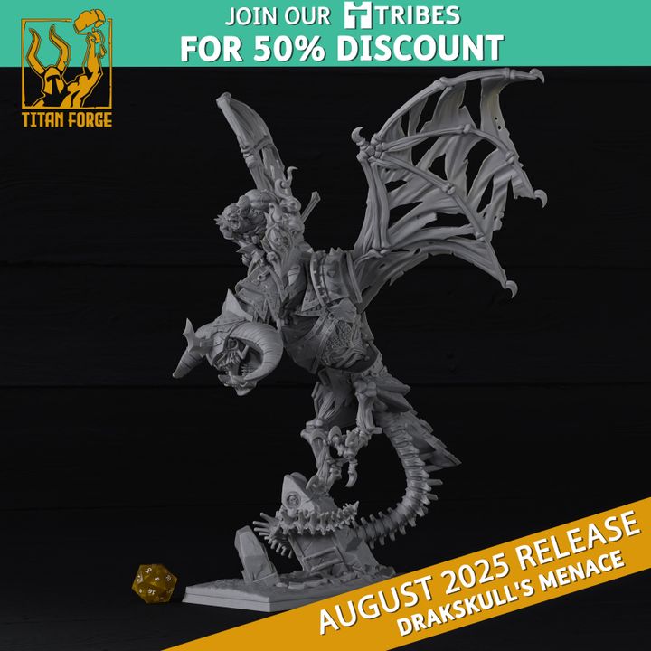 3D Printable Titan Forge Miniatures - 2025 - August - Drakskull's ...
