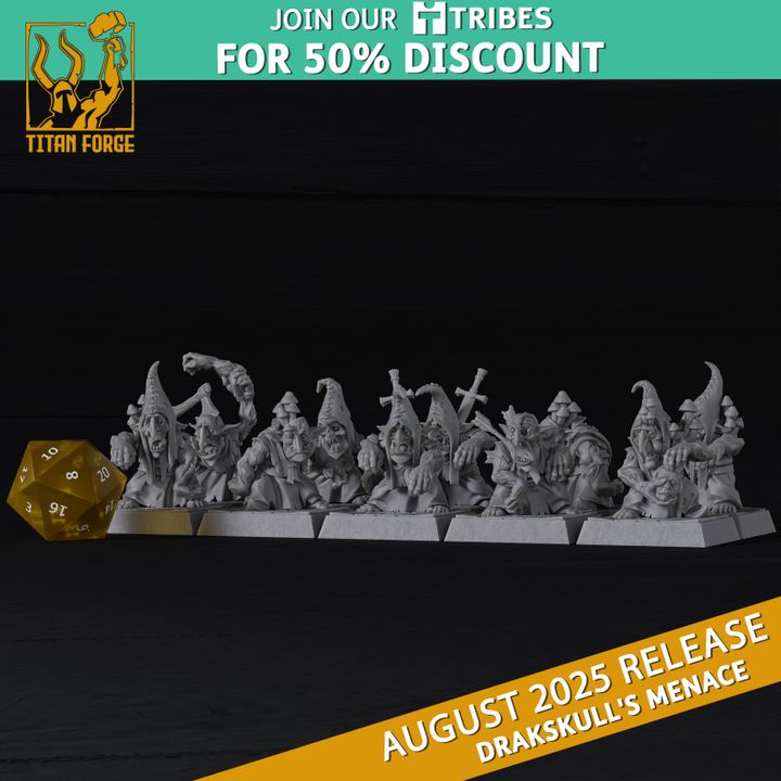 3D Printable Titan Forge Miniatures - 2025 - August - Drakskull's ...