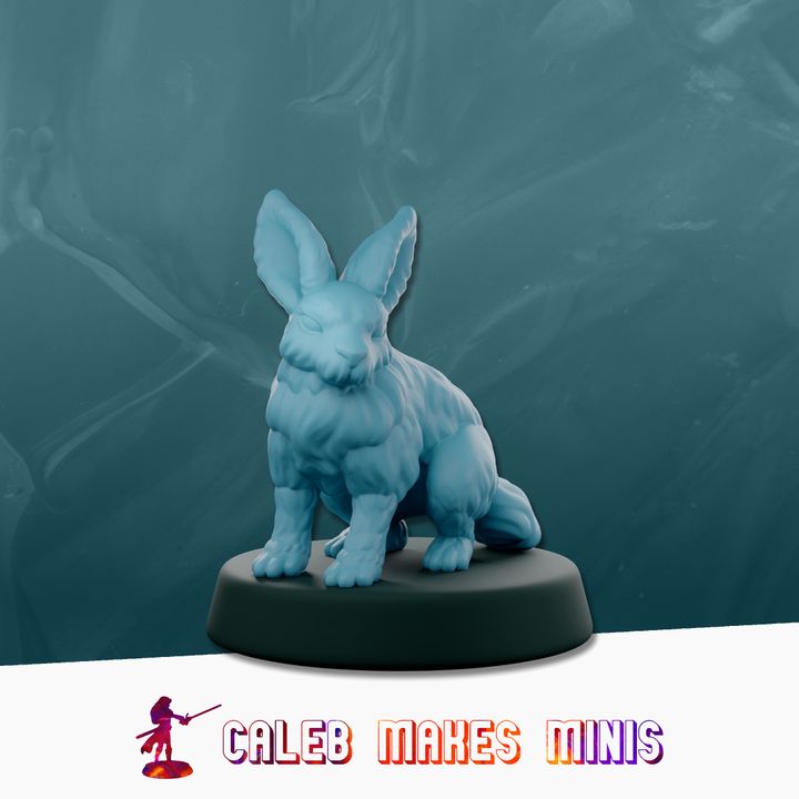 3D Printable Arctic Hare - Familiar | Peoples of Dyvotchka (August ...