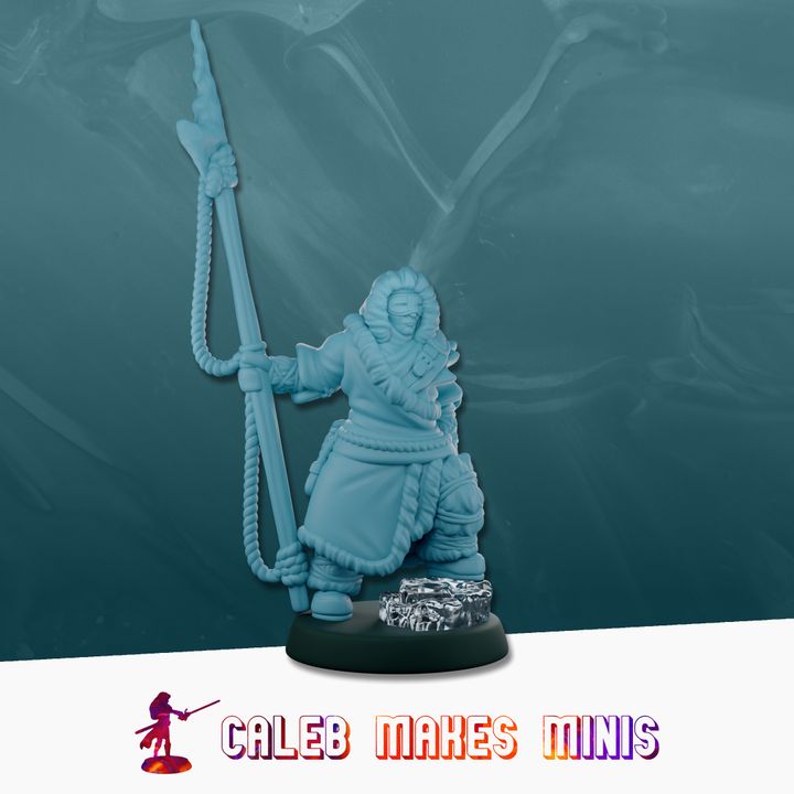 3D Printable Whalebone Harpooner | Peoples of Dyvotchka (August - 2025 ...