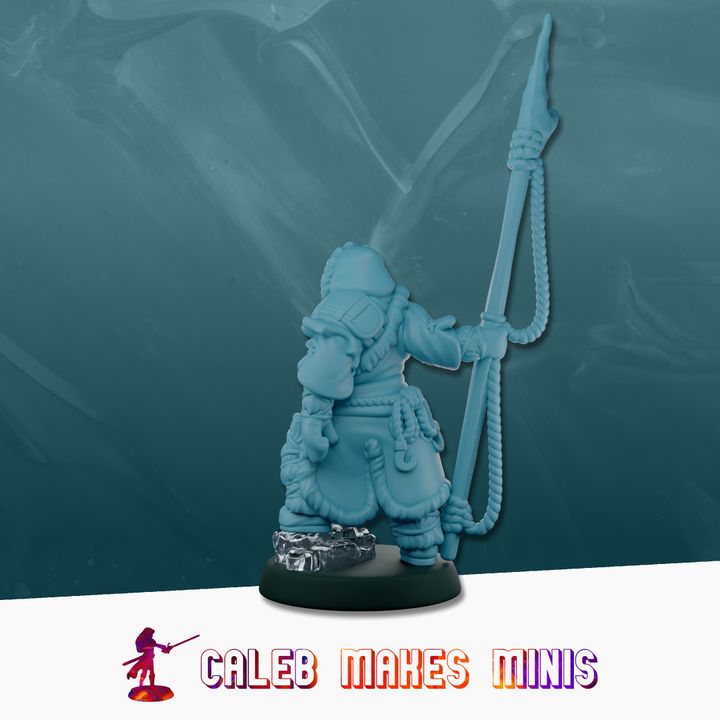 3D Printable Whalebone Harpooner | Peoples of Dyvotchka (August - 2025 ...