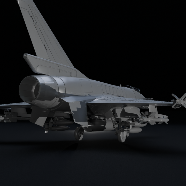 3D Printable Israeli IAI Lavi Strike Fighter by The Military Industrial ...