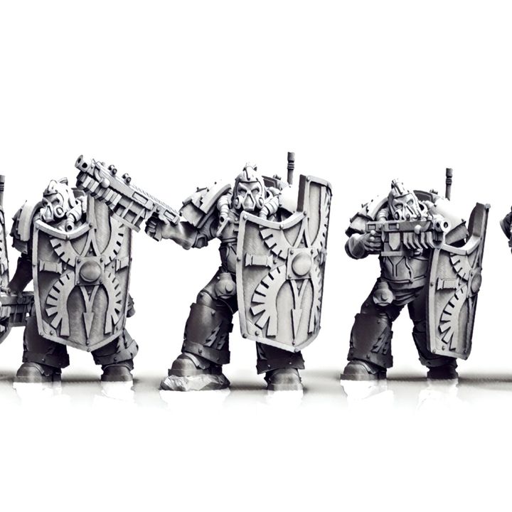 3D Printable Tempest Legion V2 - Void Legionaries by The Makers Cult