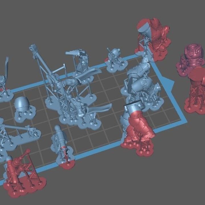 3D Printable Tempest Legion V2 - Heavy Snipers by The Makers Cult