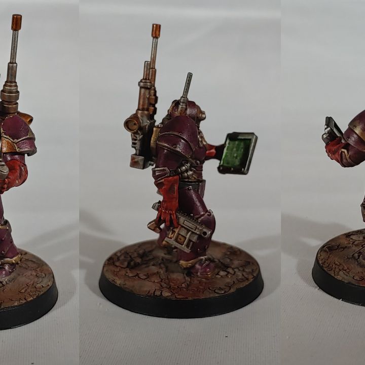 3D Printable Tempest Legion V2 - Heavy Snipers by The Makers Cult