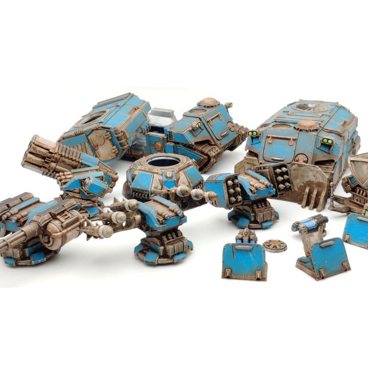 3D Printable Tempest Legion V3 - Euphractus Support Vehicle by The ...