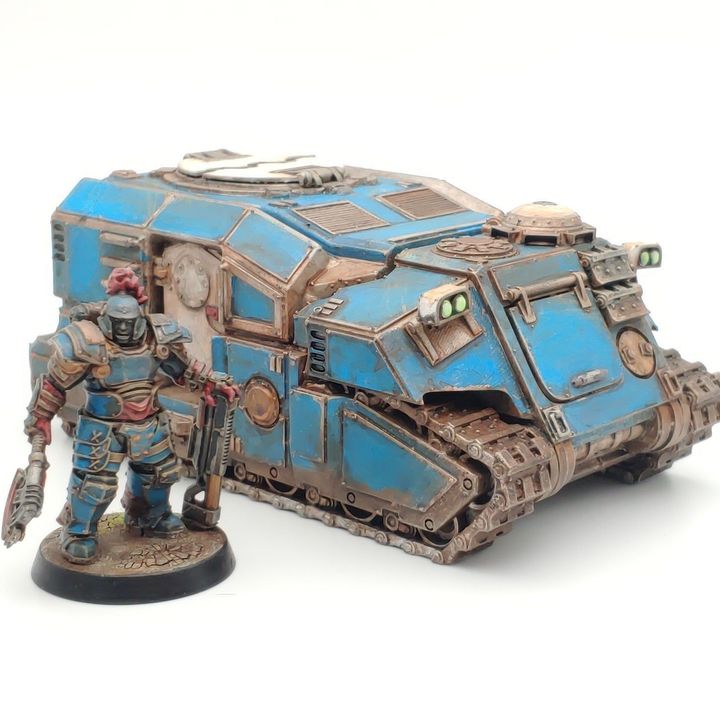 3D Printable Tempest Legion V3 - Euphractus Armored Vehicle by The ...