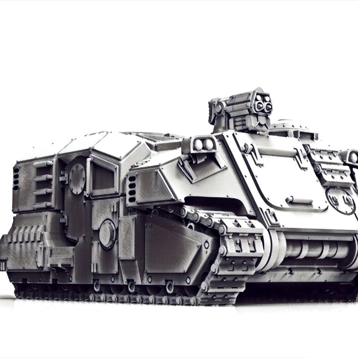 3D Printable Tempest Legion V3 - Euphractus Armored Vehicle by The ...