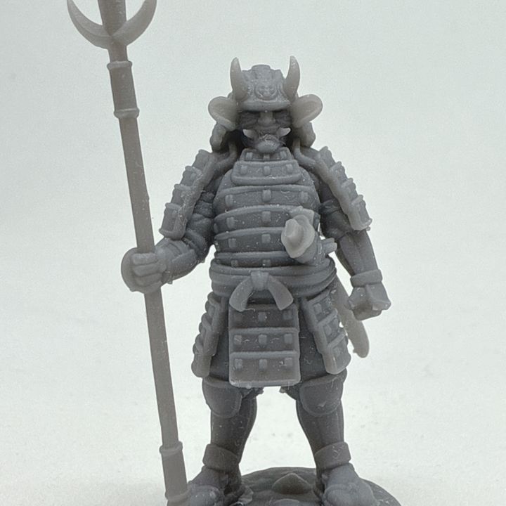 3D Printable Demon samurai army by Willy Kao