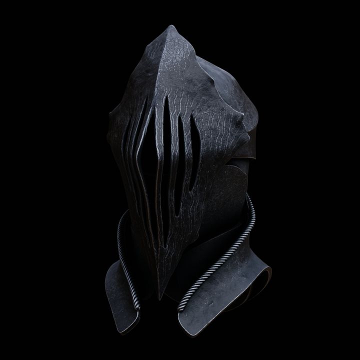 3D Printable OUTRIDER KNIGHT HELMET – Dark Souls 3 Cosplay Fan Art STL ...
