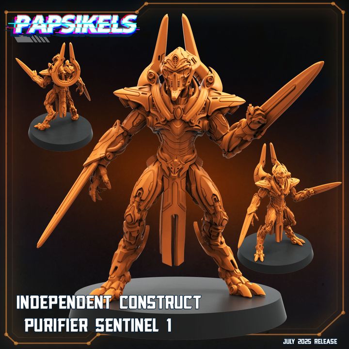 3D Printable INDEPENDENT CONSTRUCT PURIFIER SENTINEL by PAPSIKELS ...