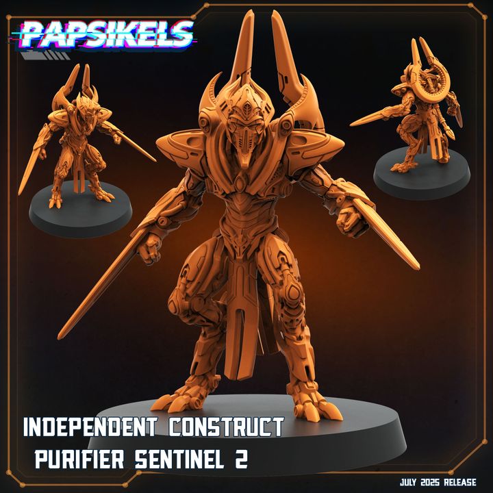 3D Printable INDEPENDENT CONSTRUCT PURIFIER SENTINEL by PAPSIKELS ...