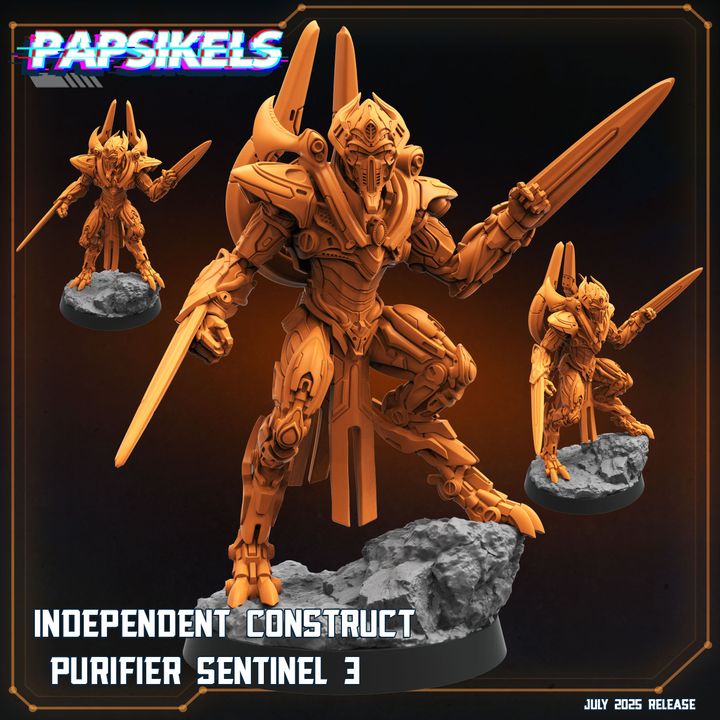 3D Printable INDEPENDENT CONSTRUCT PURIFIER SENTINEL by PAPSIKELS ...