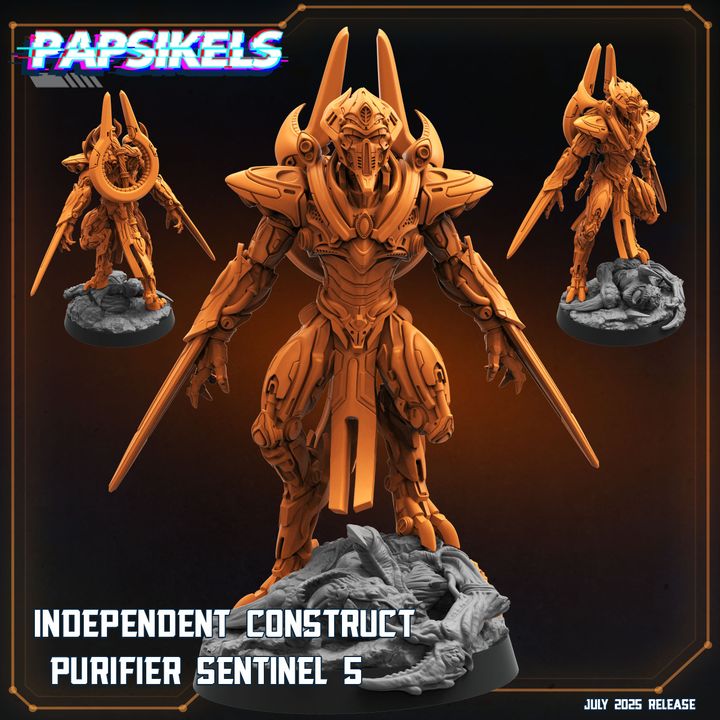3D Printable INDEPENDENT CONSTRUCT PURIFIER SENTINEL by PAPSIKELS ...