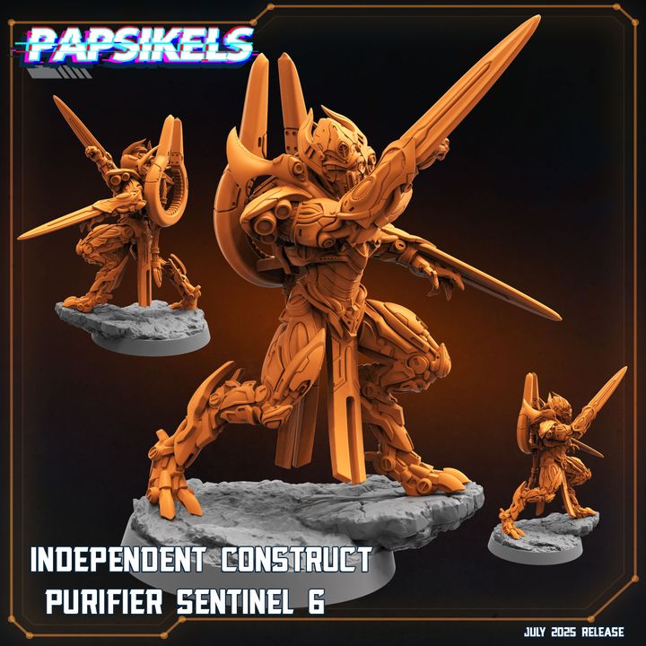 3D Printable INDEPENDENT CONSTRUCT PURIFIER SENTINEL by PAPSIKELS ...