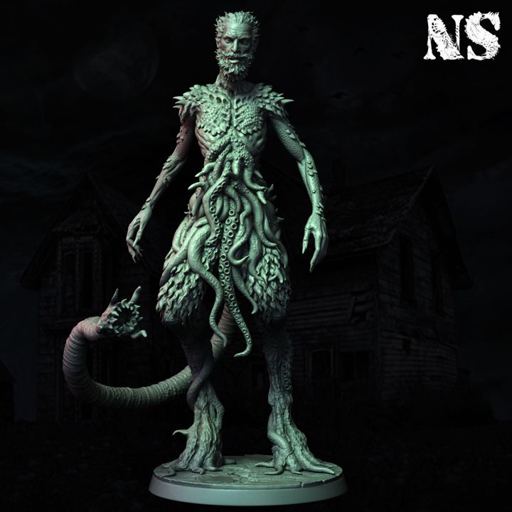 3D Printable Wilbur Whateley x3 Variants by NS Miniatures