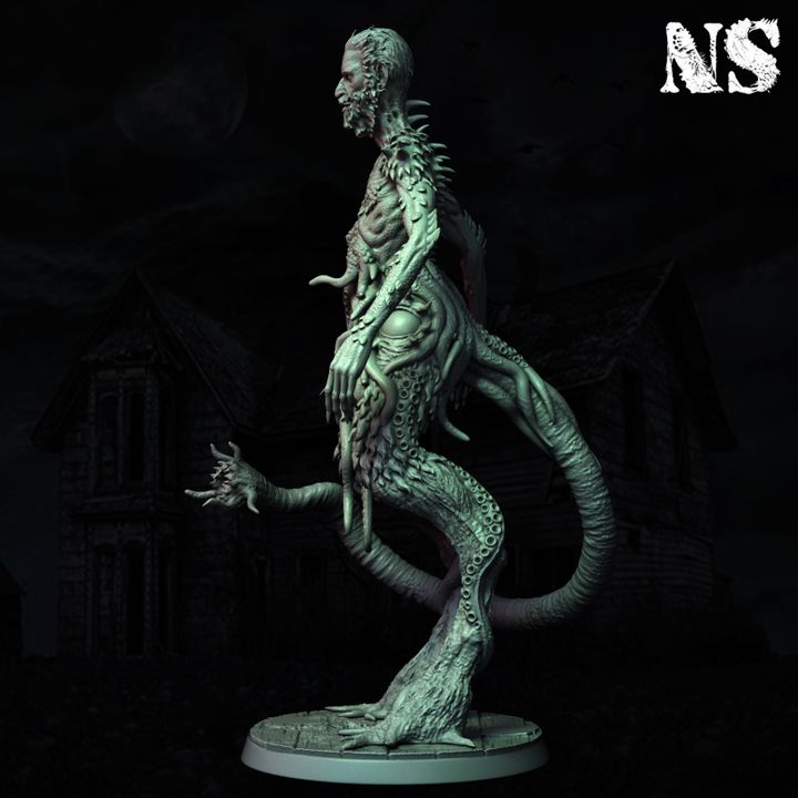 3D Printable Wilbur Whateley x3 Variants by NS Miniatures
