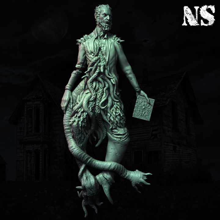 3D Printable Wilbur Whateley x3 Variants by NS Miniatures