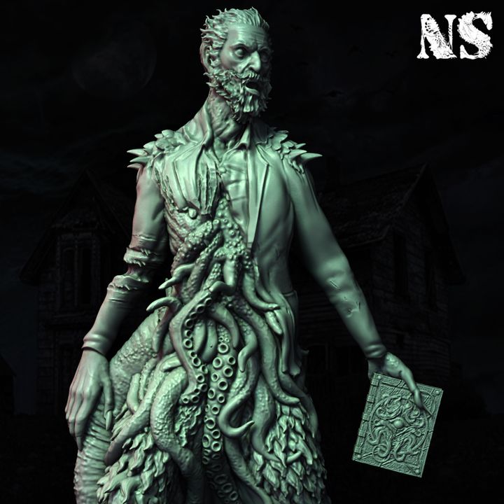 3D Printable Wilbur Whateley x3 Variants by NS Miniatures