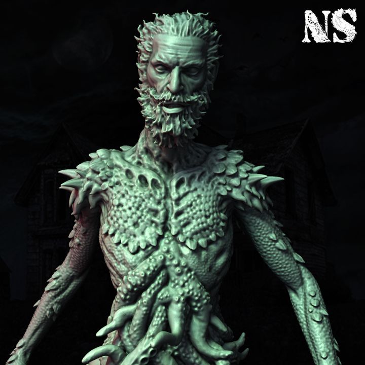 3D Printable Wilbur Whateley x3 Variants by NS Miniatures