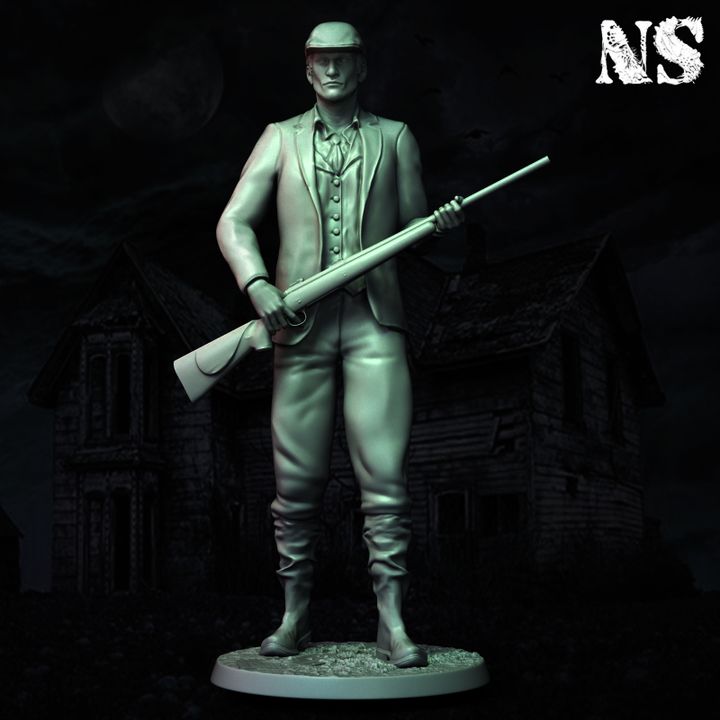 3D Printable Investigators x3 - Henry Armitage - Francis Morgan ...