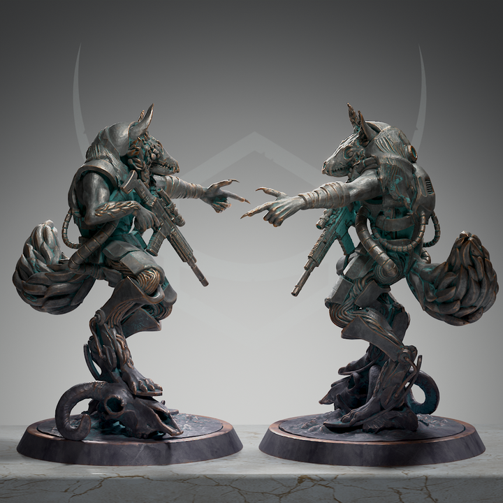 3D Printable Spectral Leader Fox by Jager Box