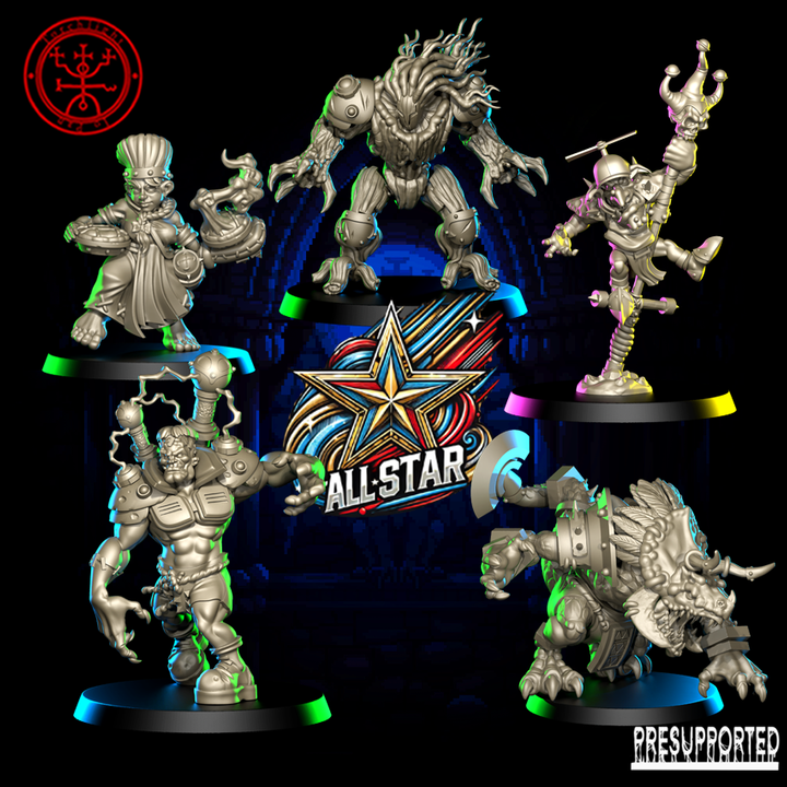 3D Printable TORCHLIGHT "2025 TLM ALL STAR" by Torchlight Models