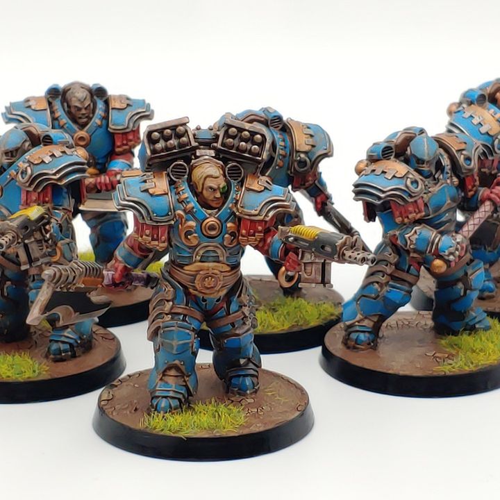 3D Printable Tempest Legion V3 - Heavy Infantry by The Makers Cult