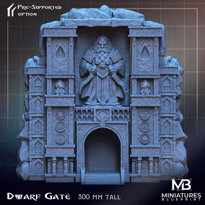 3D Printable The Dwarf Village - August 2025 Release by Miniatures ...