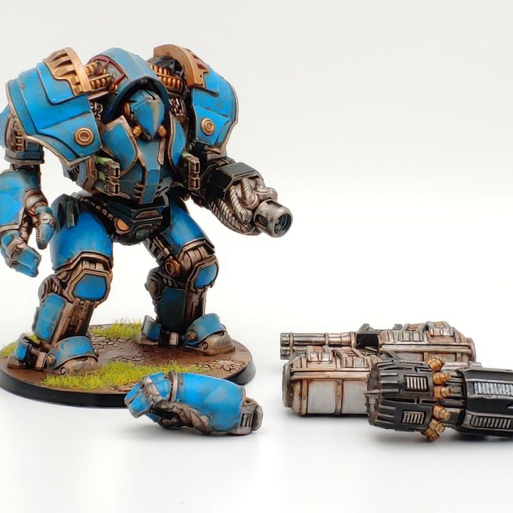 3D Printable Tempest legion V3 - Hercules Juggernaut by The Makers Cult