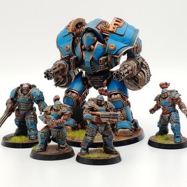 3D Printable Tempest legion V3 - Hercules Juggernaut by The Makers Cult