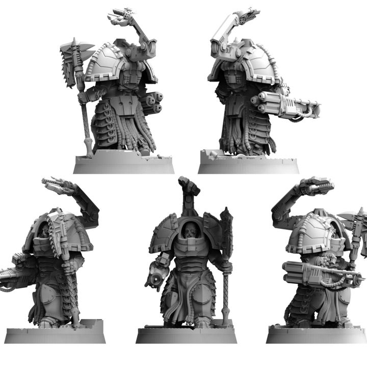 3D Printable Tempest Legion V3 - Combat Engineers by The Makers Cult