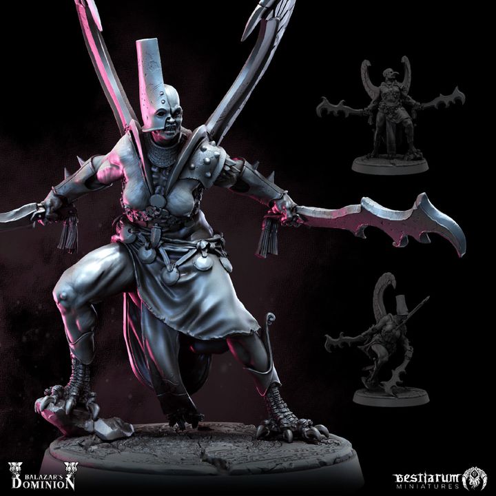 3D Printable Exalted Talons x3 | Balazar's Dominion | Chaos Warrior by ...