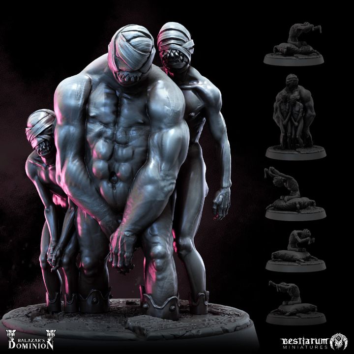 3D Printable Shattered Vessels x6 | Balazar's Dominion | Cultist by ...