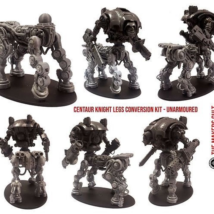 3D Printable Centaur Knight Conversion Kit - Chassis only by The Makers ...